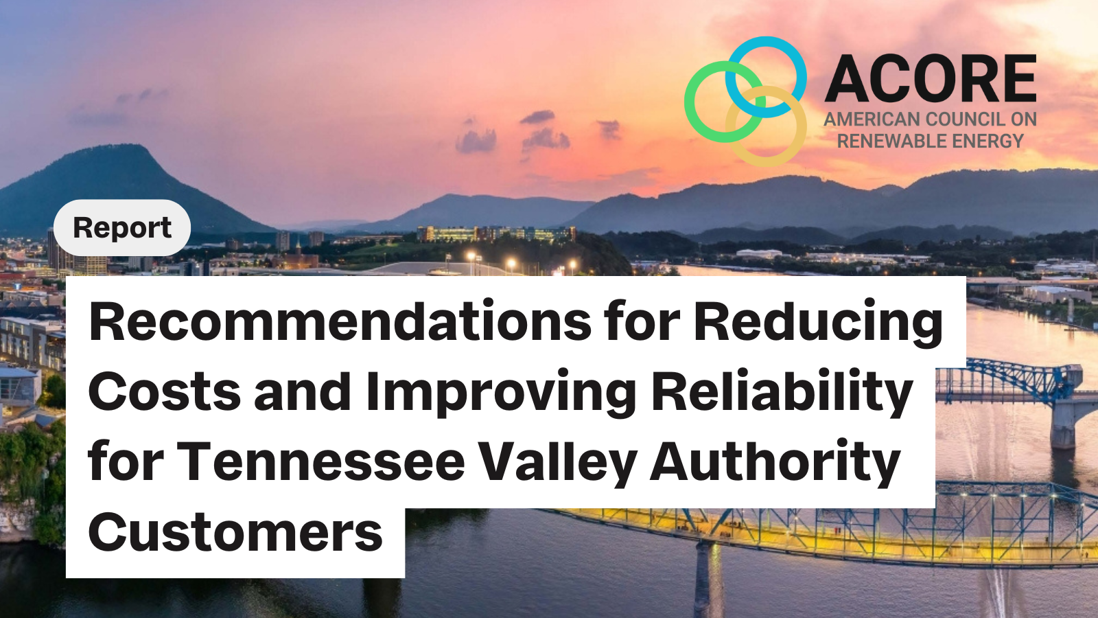Recommendations for Reducing Costs and Improving Reliability for ...